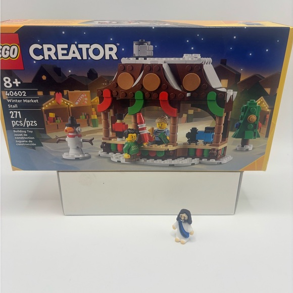 Lego | Toys | Lego Creator Winter Market Stall With Penguin | Poshmark